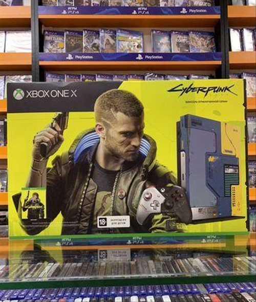 Xbox One X 1Tб Cyberpunk Limited Edition