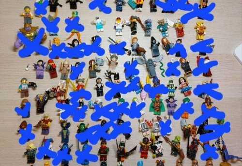 Lego минифигурки ninjago, Harry Potter, batman