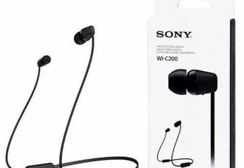 Беспроводная Bluetooth-гарнитура Sony WI-C200