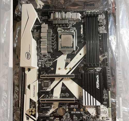 Материнская плата ASRock Z270 Killer SLI   i5 7500