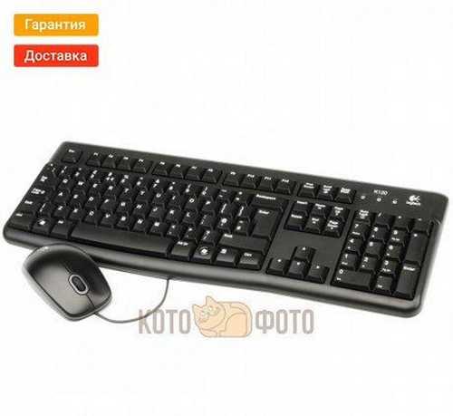 Набор клавиатура+мышь Logitech MK120 Black