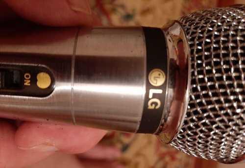 LG-ACC-M900K" микрофон для караоке с кабелем 6м