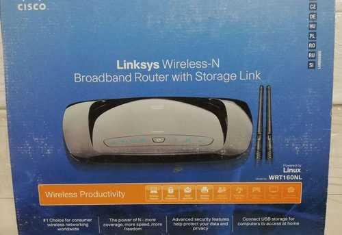 Wi-Fi роутер Linksys WRT160NL