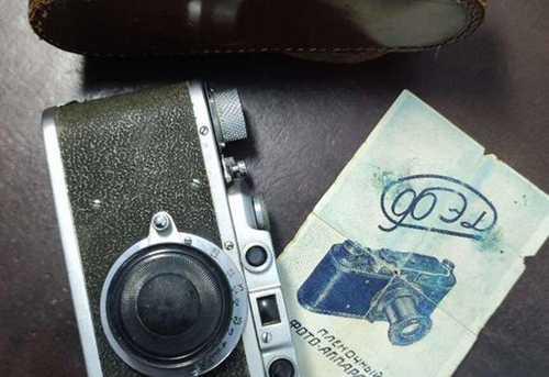 Пленочный фотоаппарат фэд 19.10.1949г (+паспорт)