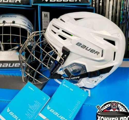Шлем Bauer Re-akt 155 с маской SR Оригинал