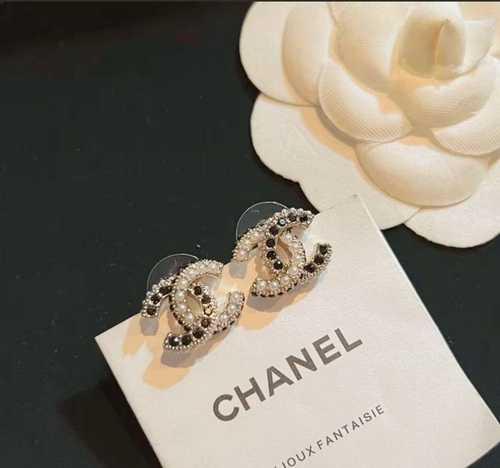 Бижутерия chanel серьги