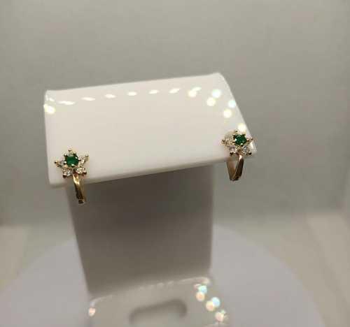Серьги детские 585, (арт. ке-124713)