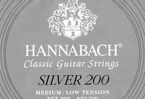 900MLT silver 200 Комплект струн для классической