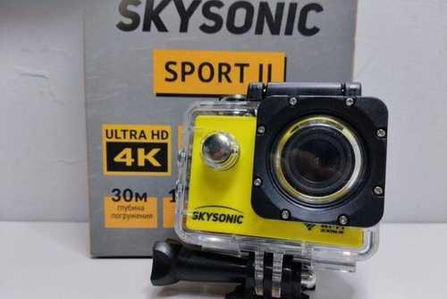 Экшн-камера skysonic sport 2 4k ultra hd