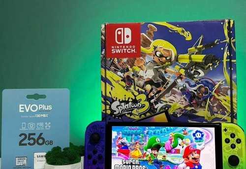 Nintendo Switch Oled Limited Edition+Чип+256Gb