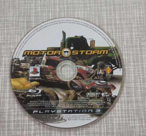 Motor storm ps3 без коробки