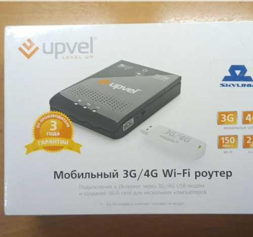 Роутер Upvel UR-703N3G Мобильный роутер 3G / 4G WI