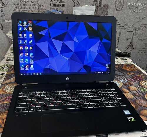 Мощный ноутбук hp pavilion 15 \ gtx950m 2гб \ 18гб