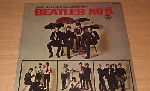 LP The Beatles "Beatles No. 5" Japan 1973 NM++