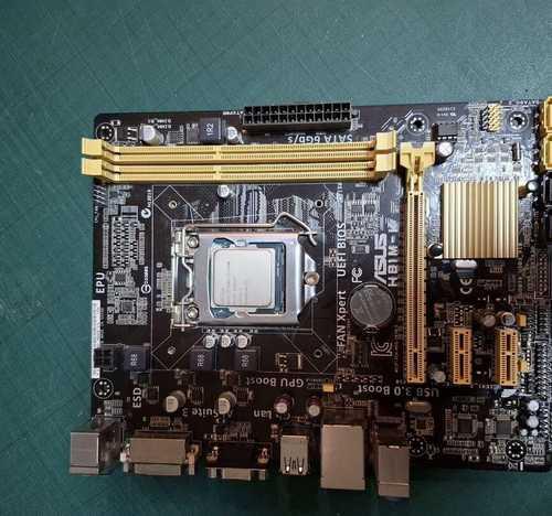 Материнская плата asus H81M-K   Intel Core i7-4790