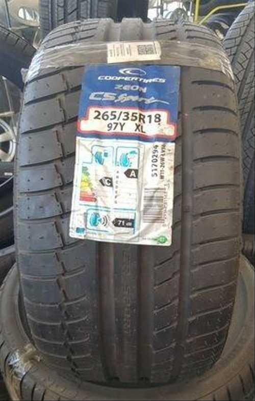 Cooper Zeon CS Sport 265/35 R18 97Y