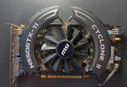 Видеокарта MSI GTX 550 Ti