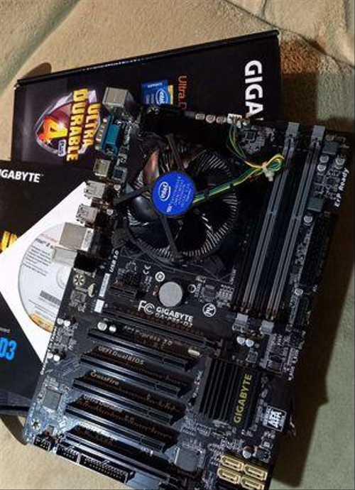 Gigabyte GA-P85-D3 + Core i7 4790