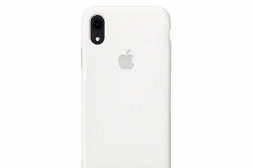 Бампер iPhone XR, белый