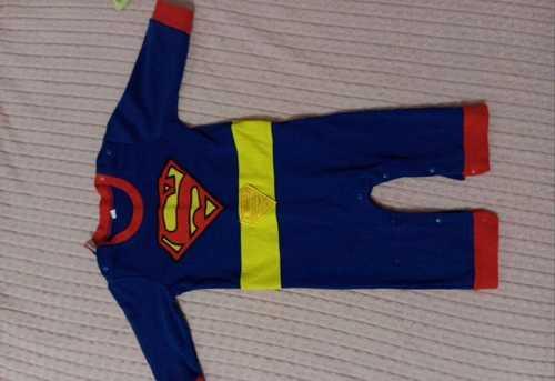 Новогодний костюм супермен для малышей