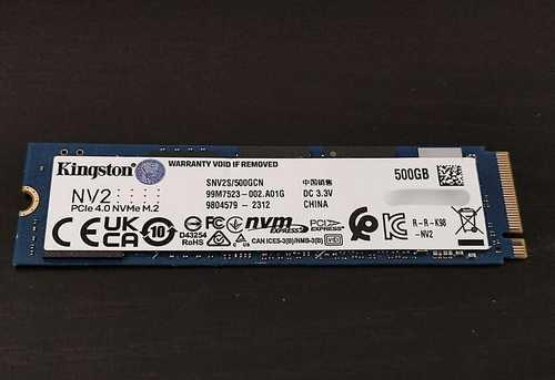 Kingston nvme nv2 500gb