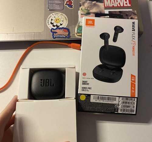 Беспроводные наушники jbl wave flex