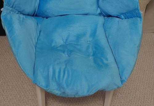 Подушка накладка мягкая на кресло стул