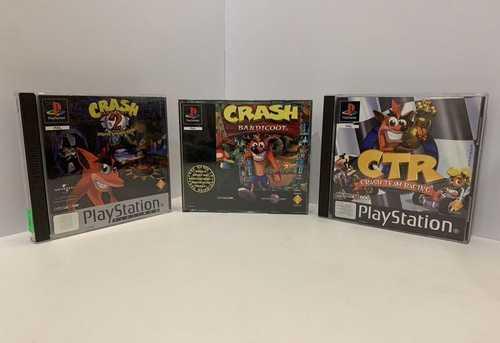 Crash Bandicoot коллекция - PlayStation 1