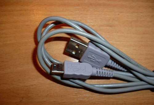 Продам кабель mini USB - USB, 1,5м