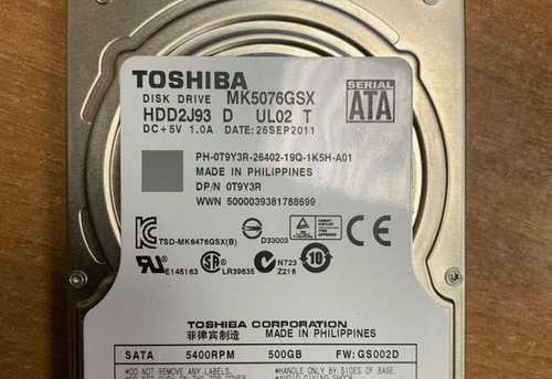 Жесткий диск 500GB(7) HP 15-AC000UR