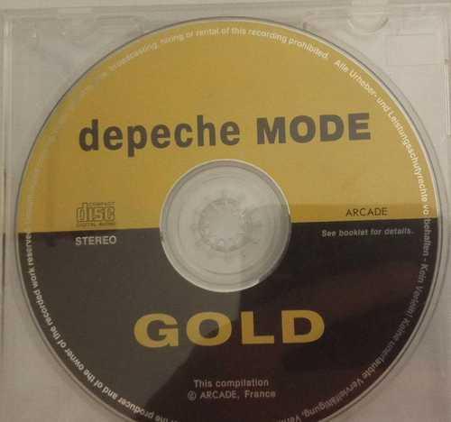 Оригинальный лицензионный CD диск "Depeche mode" С