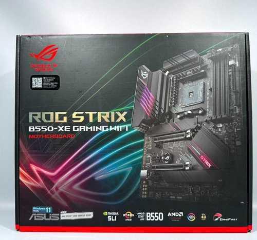 Материнская плата ROG strix B550-XE gaming wifi