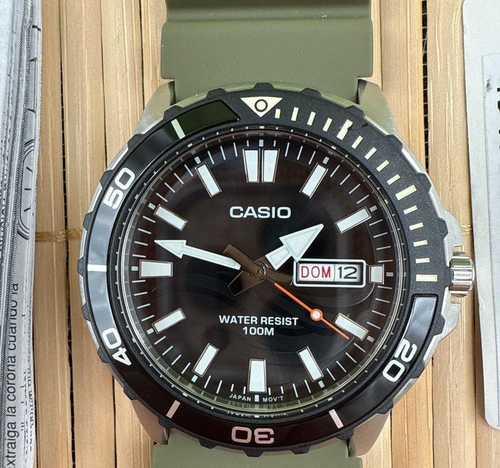 Наручные мужские часы Casio Collection MTD-125-3A