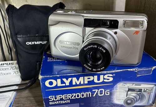 Пленочный фотоаппарат olympus superzoom 70g