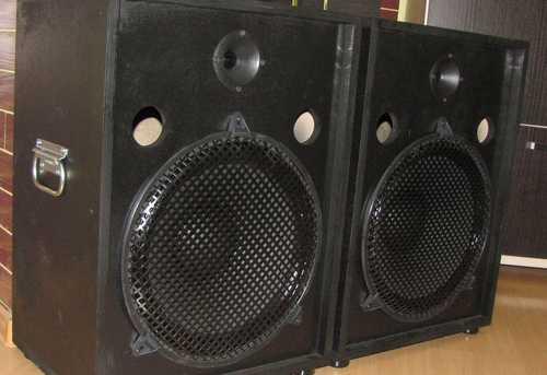 Колонки F-Sound 540+540W Pro-15"8Ом 2ш Новая Acsys