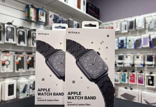 Браслет Pitaka Retro Apple Watch AWB1004