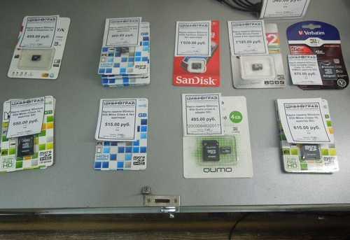 Флэшки USB и карты памяти microSD