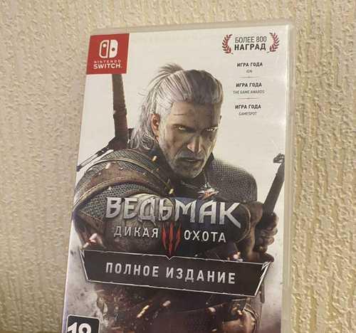 Игра "Ведьмак" на nintendo switch