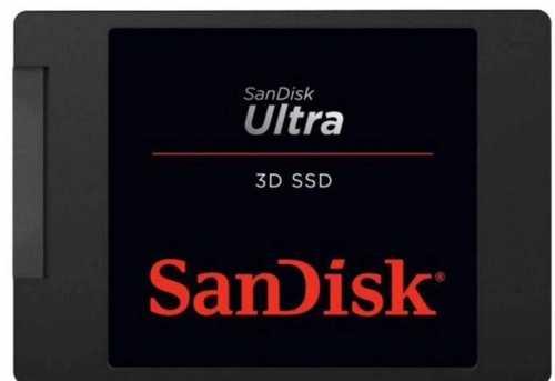 SSD SanDisk Ultra 3D 2.5" 500 Гб + Коврик