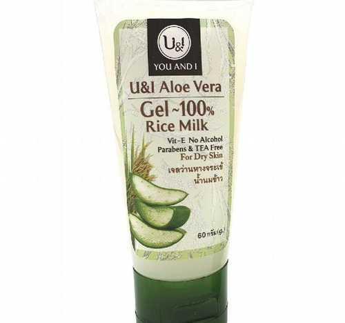 Гель для тела Aloe Vera Gel Rice Milk U&I 60 мл