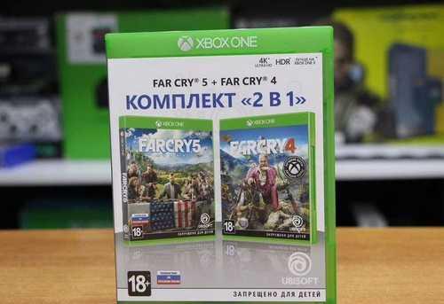 Far Cry 4 + Far Cry 5 (xbox ONE, рус, бу)