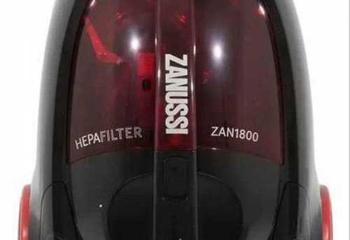 Пылесос Zanussi ZAN1800, 1400Вт, черный/красный