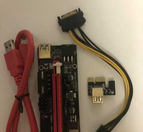 Райзер pci-e 009s Новые