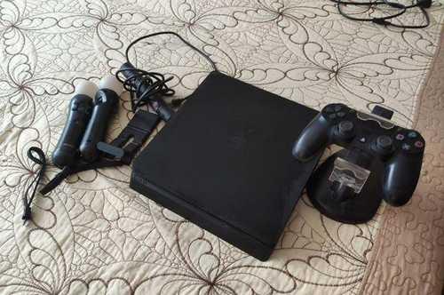 Игровая приставка Sony PS4 slim,игры,аксессуары