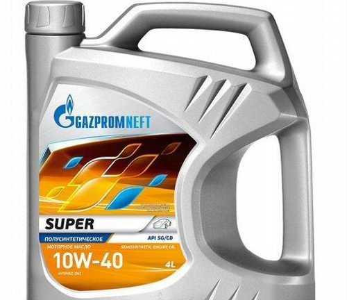 Масло gazpromneft Super 10w40 4 литра