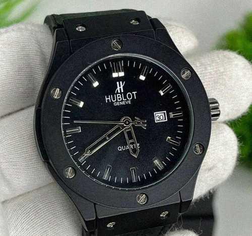 Наручные часы Hublot зелёные (Арт.83265)