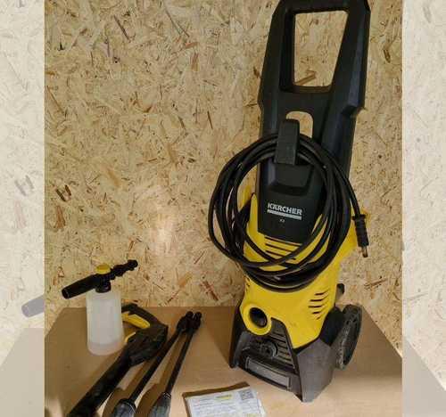 Мойка высокого давления karcher k3, пеногенератор