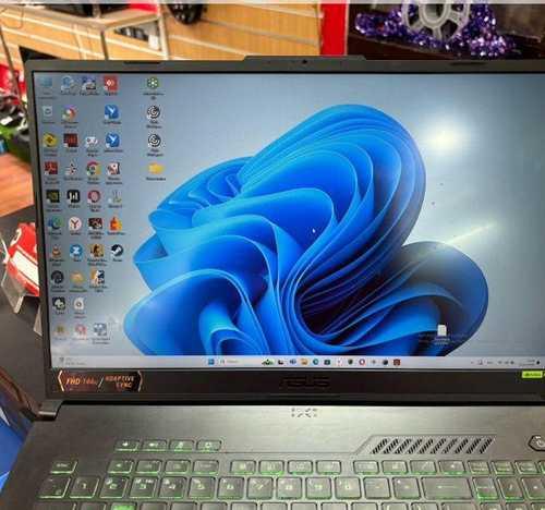 Ноутбук asus TUF Gaming F17 FX707