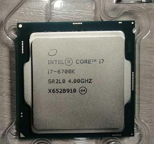 Процессор intel core i7 6700k 4GHz