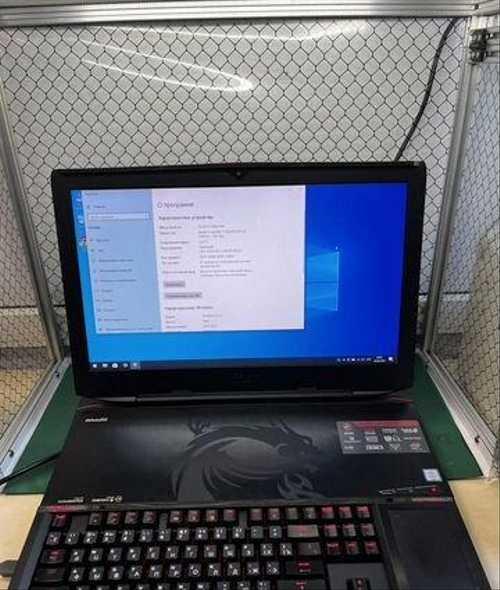 Игровой ноутбук MSI gt83vr 6RF Titan SLI